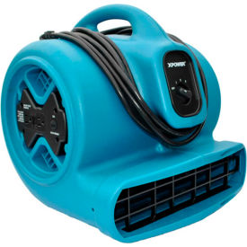 Xpower Stackable Air Mover With Gfci Outlet For Daisy Chain